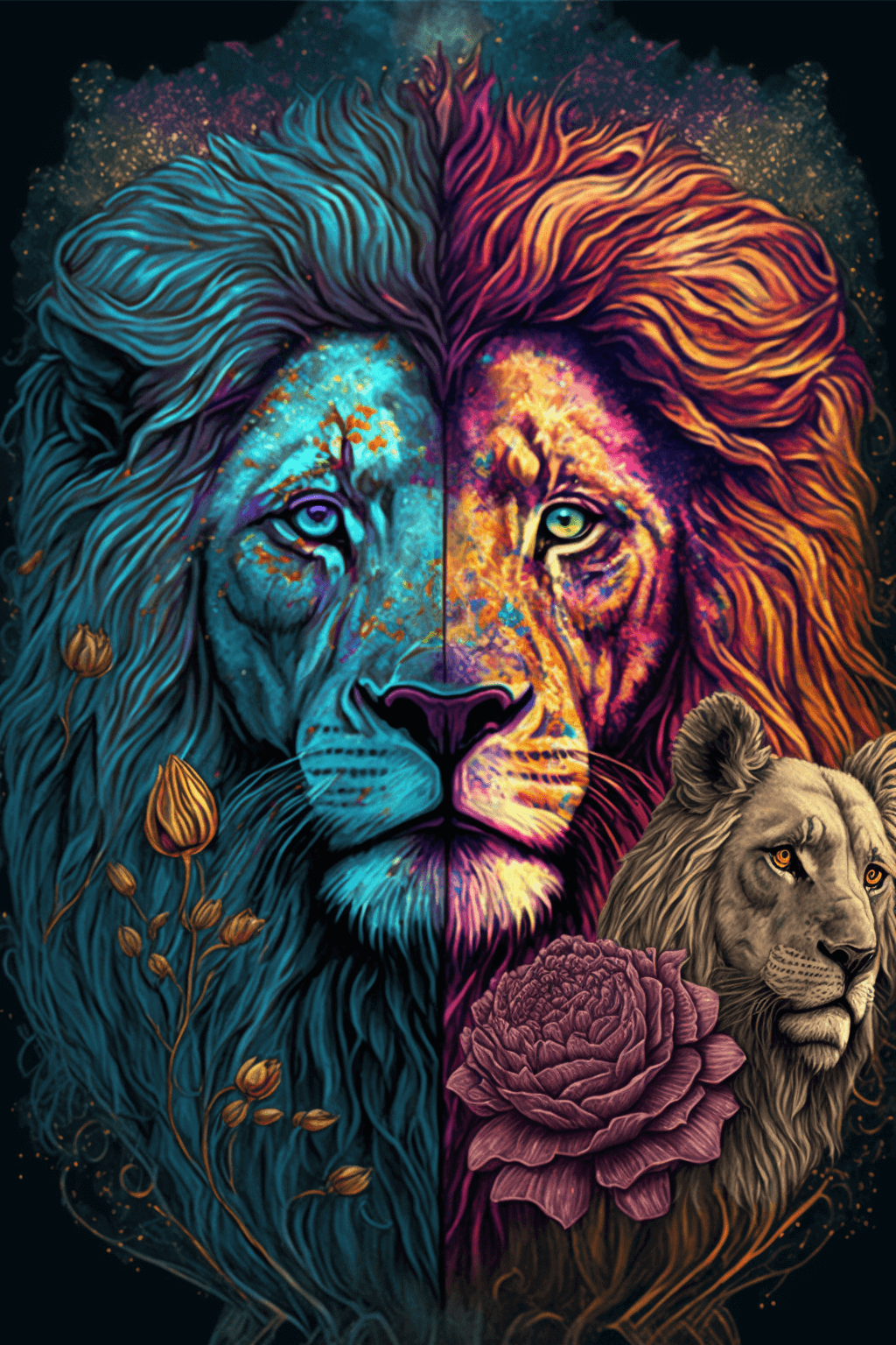 The Lion Symbolism - iC7Zi