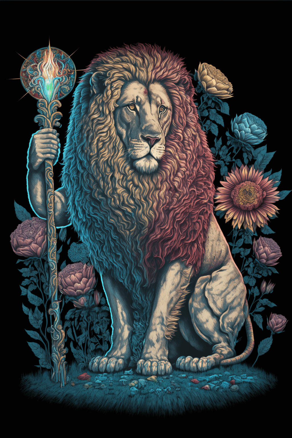 The Lion Symbolism - iC7Zi